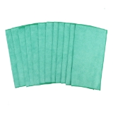 KleenLine Pro 16" x 16" All Purpose Microfiber Cloth, Green - BradyPLUS