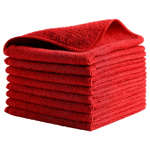 Microfiber Light Duty 16" X 16" Pink Cloth - BradyPLUS