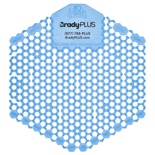 KleenLine Wave 3D 30-Day Urinal Screen, Cotton Blossom, 2/PK, 5PK/BX, 30PK/CS - BradyPLUS