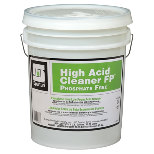 High Acid Cleaner FP Phosphate Free Cleaner, 5 Gallon - BradyPLUS